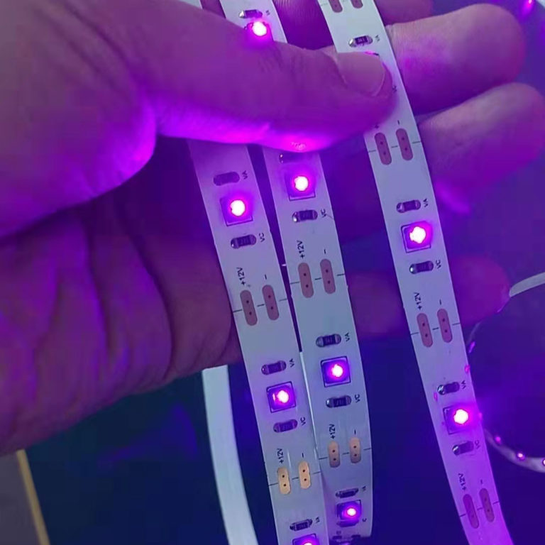 UV UVC LED Strip Light Ultraviolet 12VDC - Nautilux